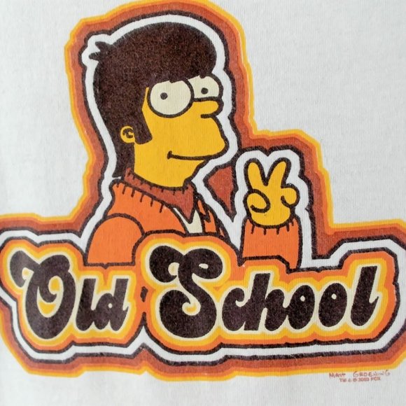 Fruit of the Loom | Shirts | Vintage The Simpsons Young Homer Old ...